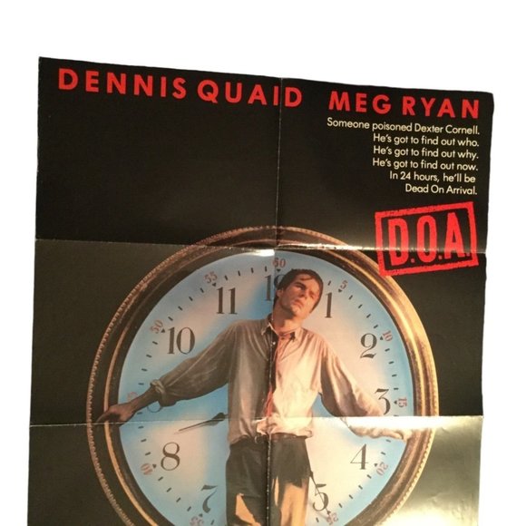 Art | Doa 1988 Dead On Arrival Dennis Quaid Meg Ryan Original Lobby ...